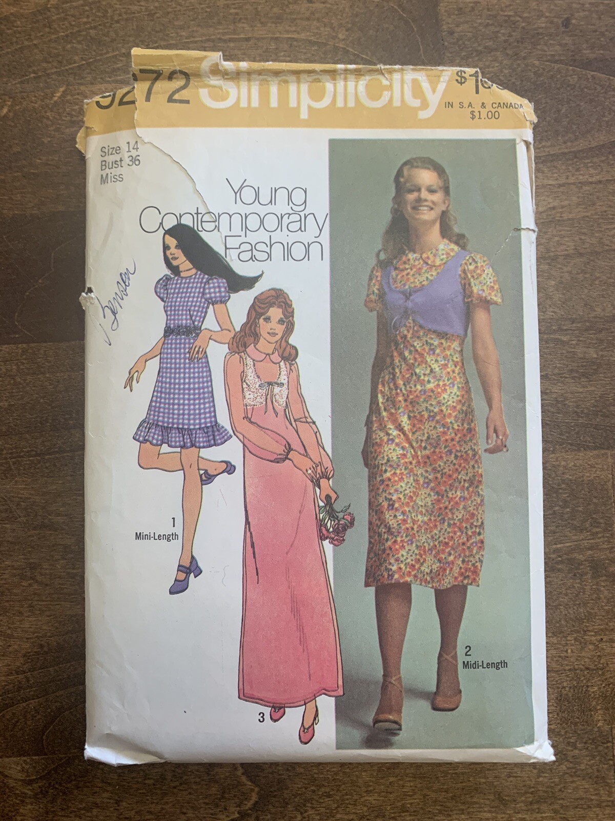 Simplicity Vintage Sewing Pattern 9272 | eBay