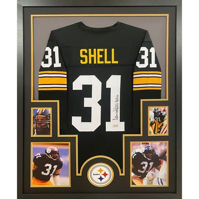 Donnie Shell Signed Framed Jersey Beckett Autographed Pittsburgh ...