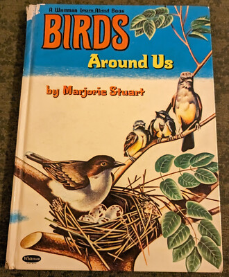 Birds Around Us by Marjorie Stuart - rare hardcover book - 1961 | eBay