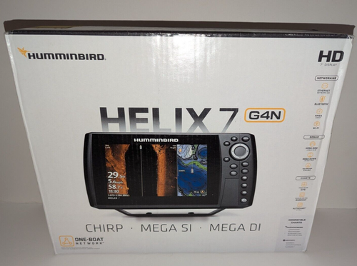 Hummingbird Helix 7 G4N - CHIRP Mega SI GPS Fish Finder | eBay