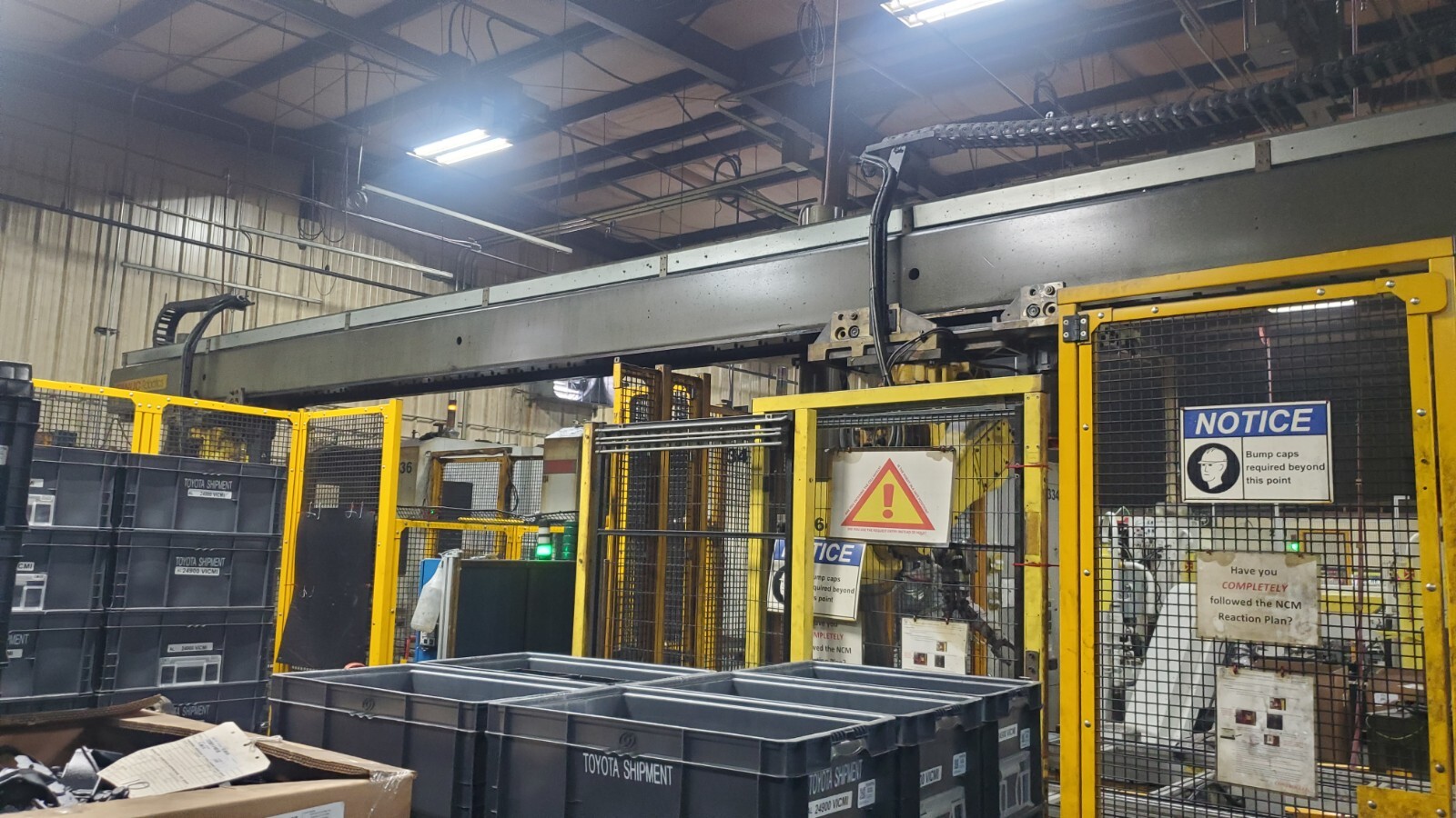 FANUC Overhead Robot Gantry - 30' Robot Rail - M-710 Series Dual ...