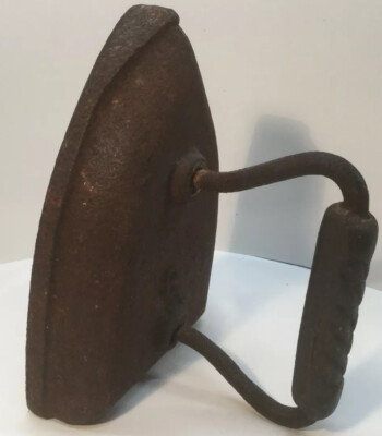 CAST IRON CLOTHES PRESSING ANTIQUE CIRCA 1900 FRENCH | eBay