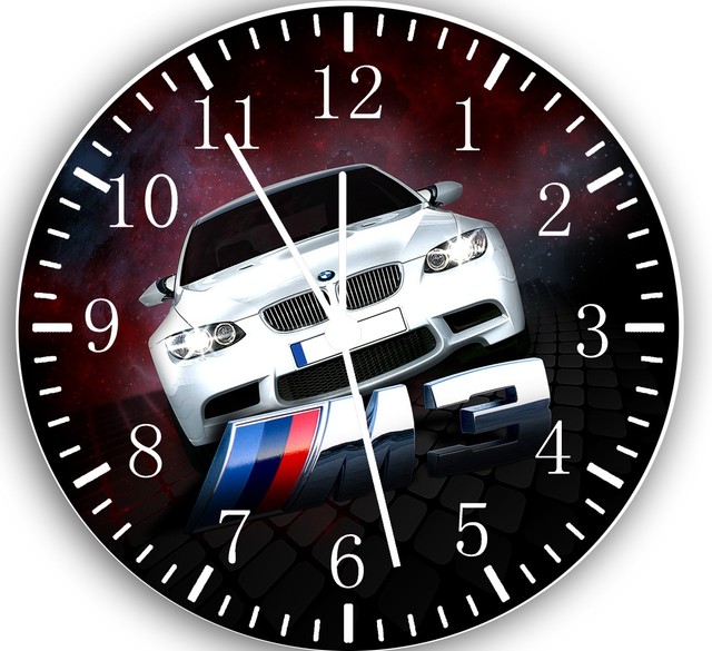 BMW M3 wall Clock 10" will be nice Gift and Room wall Decor W05 | eBay