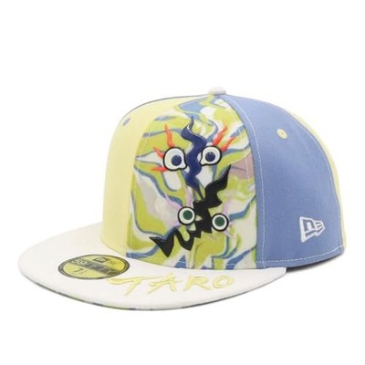 New Era 59FIFTY Cap in collaboration with Taro Okamoto Multicolor Size ...