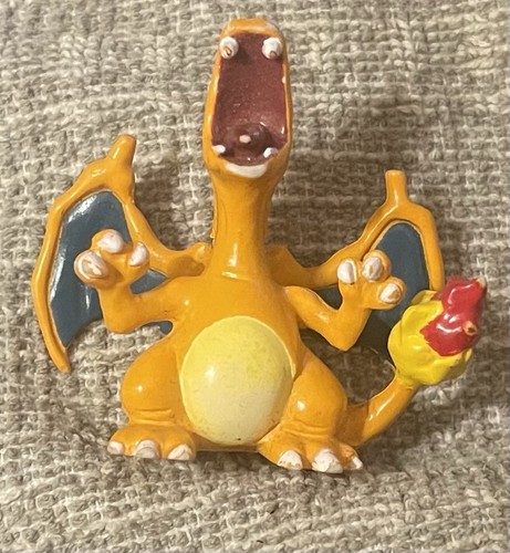 Vintage TOMY Pokemon CHARIZARD 2" Mini Figure CGTSJ Nintendo Toy ...