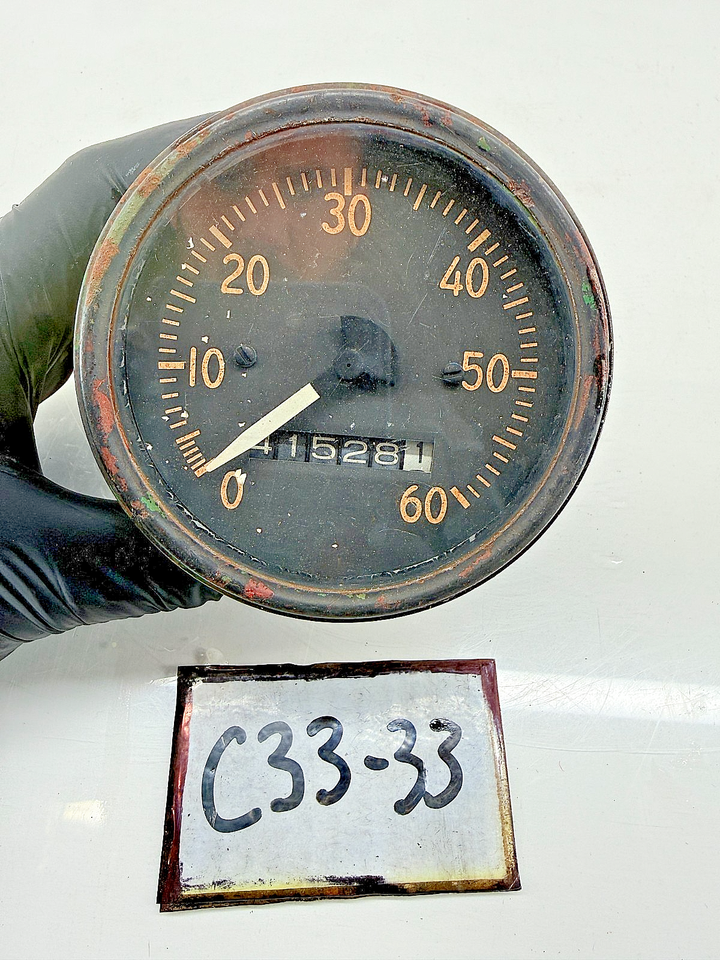 OEM 1946 - 64 Willys Jeep CJ2A CJ3A CJ3B GPW MB Speedo Speedometer ...