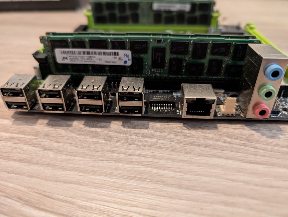 X79 ITX DTX Motherboard CPU RAM Combo LGA2011 Xeon 8c 4GHz E5-2667 V2 ...