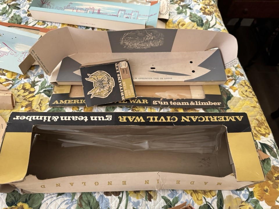 Britains Herald Eyes Right Swoppet Display Boxes Window Box EMPTY No ...