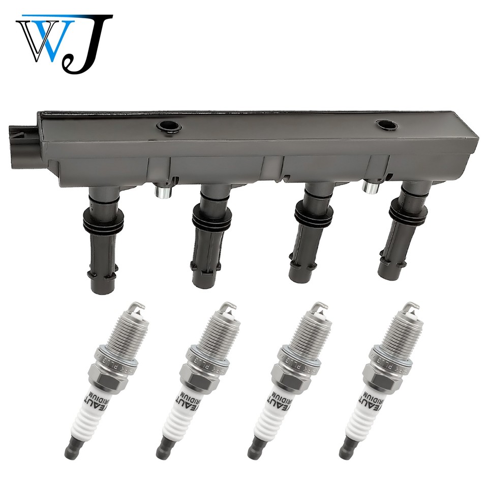 Ignition Coil+4X Iridium Spark Plug Kit For 2011-2021 Chevrolet Trax ...