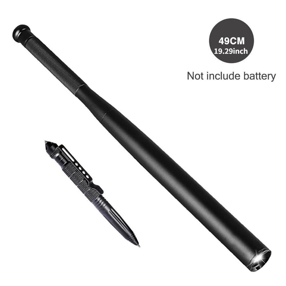 Baseball LED Flashlight Waterproof Super Bright Baton Aluminum Alloy ...