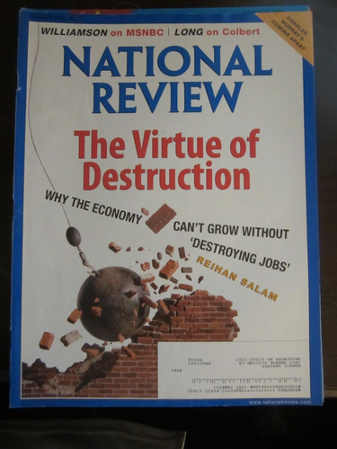 National Review Magazine February 2012 The Virtue of Destruction 66 | eBay