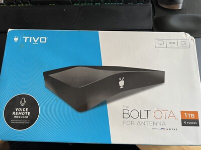 TIVO BOLT OTA 1 TB DVR Black Streaming Media Player TCD849000VO W ...