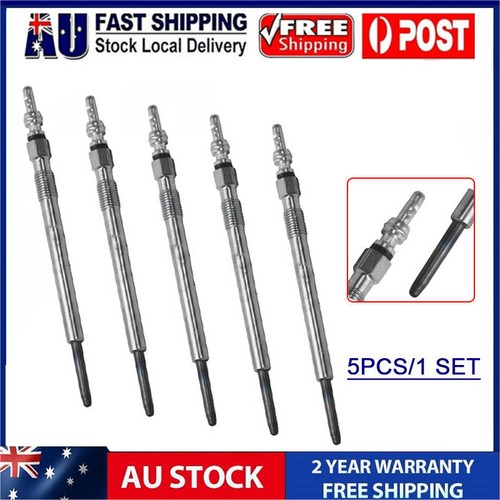NEW 5 GLOW PLUGS FORD RANGER PX MAZDA BT50 3.2L P5AT DIESEL Y1045AS x 5 ...