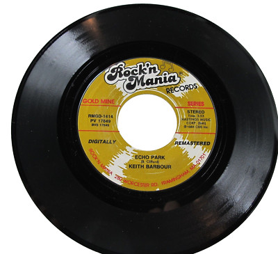 45 RECORD - KEITH BARBOUR - ECHO PARK | eBay