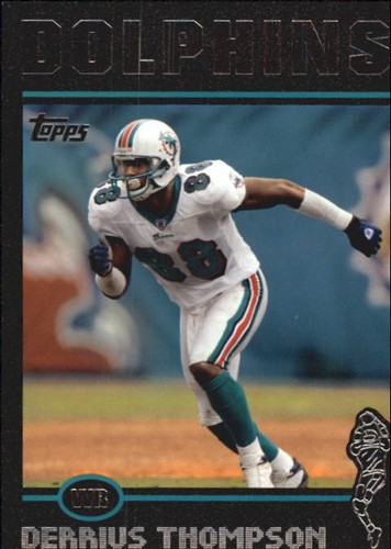 2004 Topps - Black #196 Derrius Thompson /150 for sale online | eBay