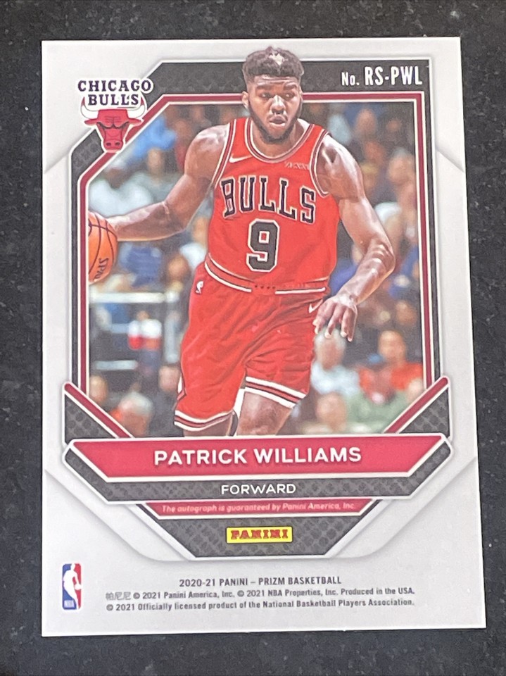 2020-21 Panini Prizm Rookie Signatures #PWL Patrick Williams RC Auto | eBay