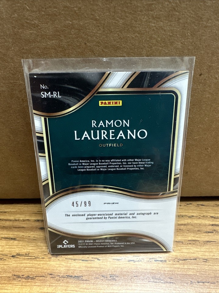 2021 Panini Select - Signature Materials Holo Prizm #SM-RL Ramon ...