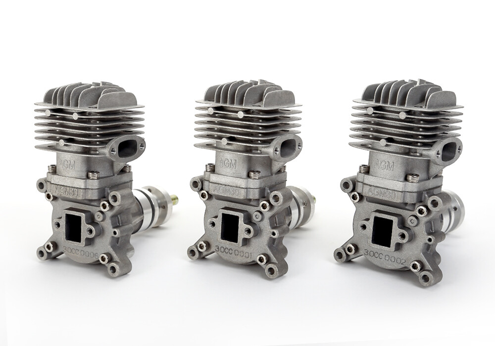 AGM 30cc DLE 30CC Gasoline Gas Petro Engine w/ Muffler For RC Model ...