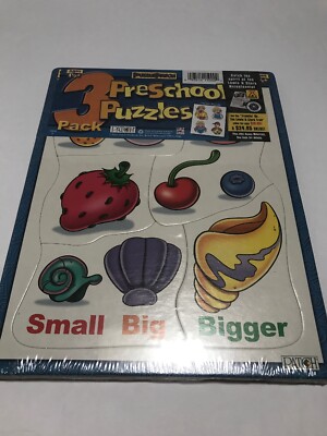 Puzzle Patch Set of 3. Pre School Puzzles. Age 1 1/2+. New | eBay