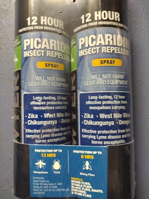 2 Cans Picaridin Sawyer Products Insect Repellent 6oz Continuous Spray ...