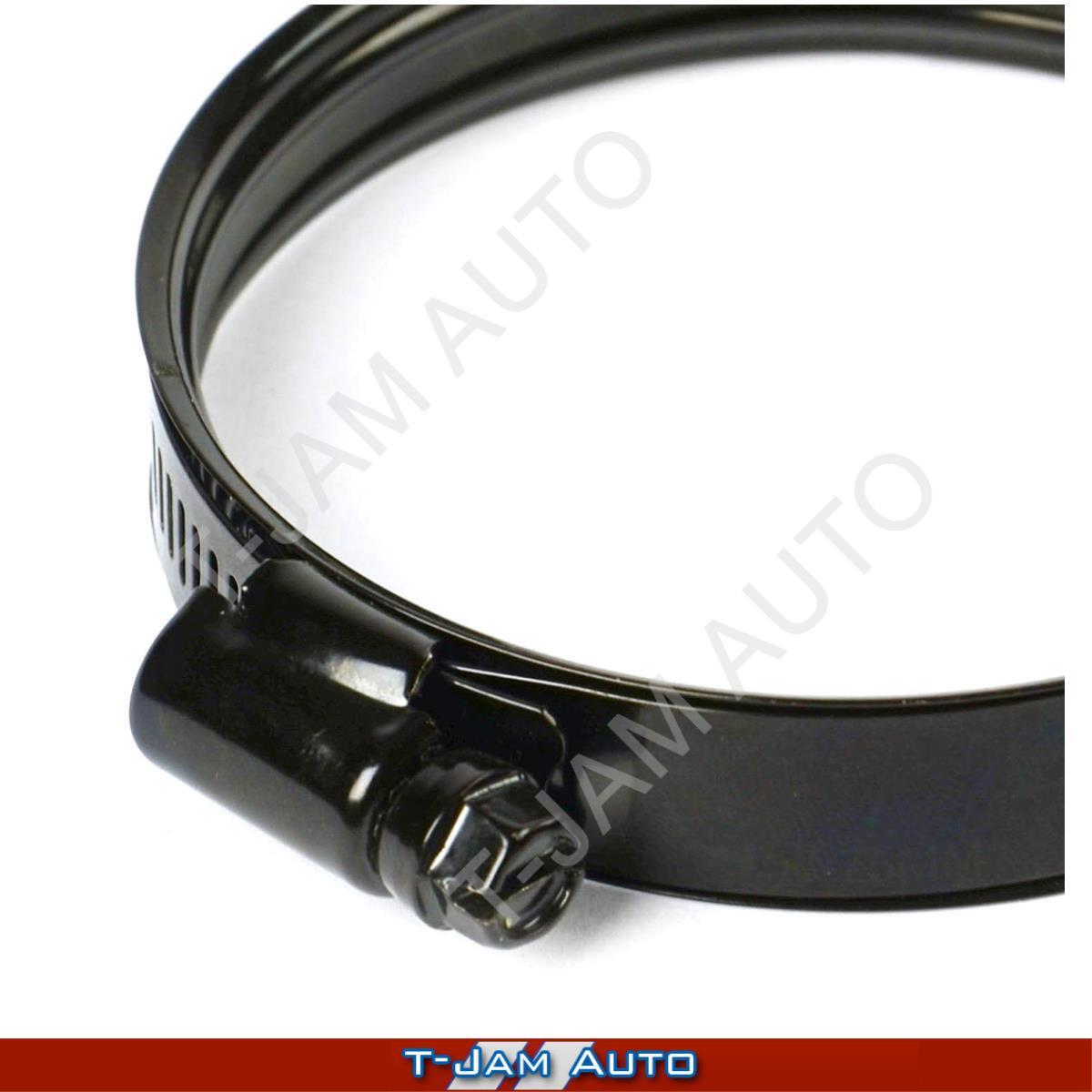 SAAS Genuine Stainless Steel Hose Clamp Dual Bead 64mm x 1 Black | eBay