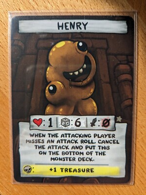 Henry Promo Card | The Binding Of Isaac Four Souls Requiem | Rarest ...