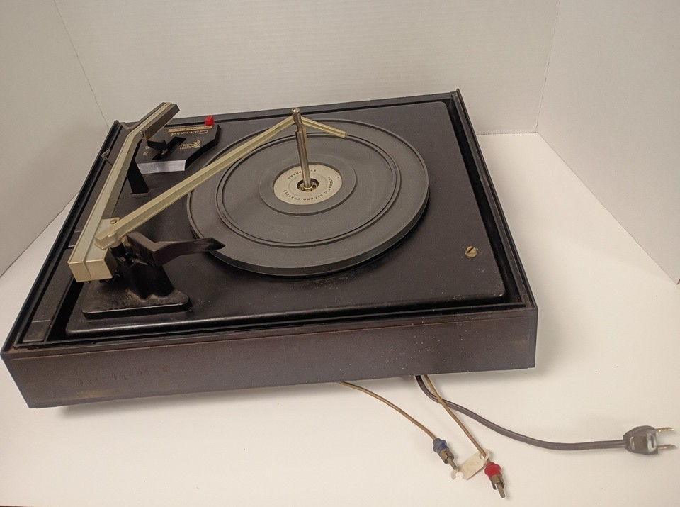 Vintage Gerrard Turntable Model 1025 Record Player With Original Dust ...