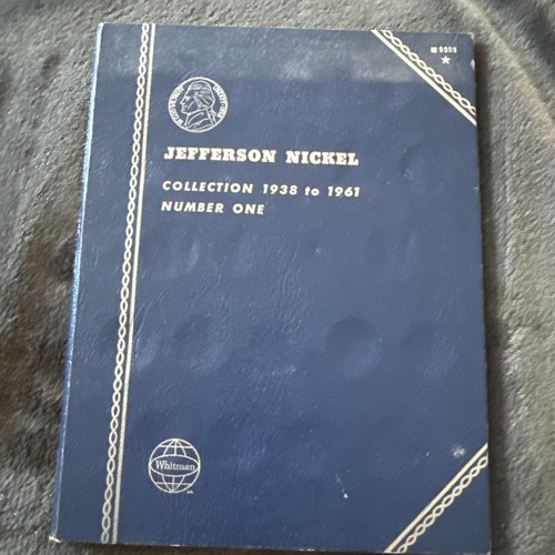 Whitman Jefferson Nickel Collection 1938-1961 Coin Book Folder ...