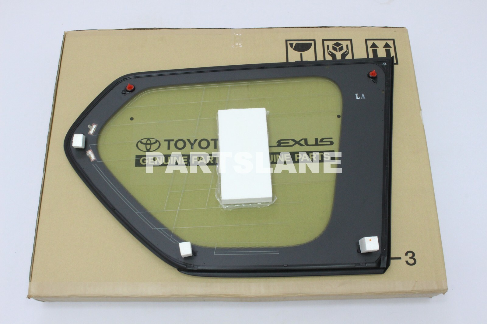 6272060C80 Genuine Toyota Window ASSY Quarter LH 62720-60c80 for sale ...