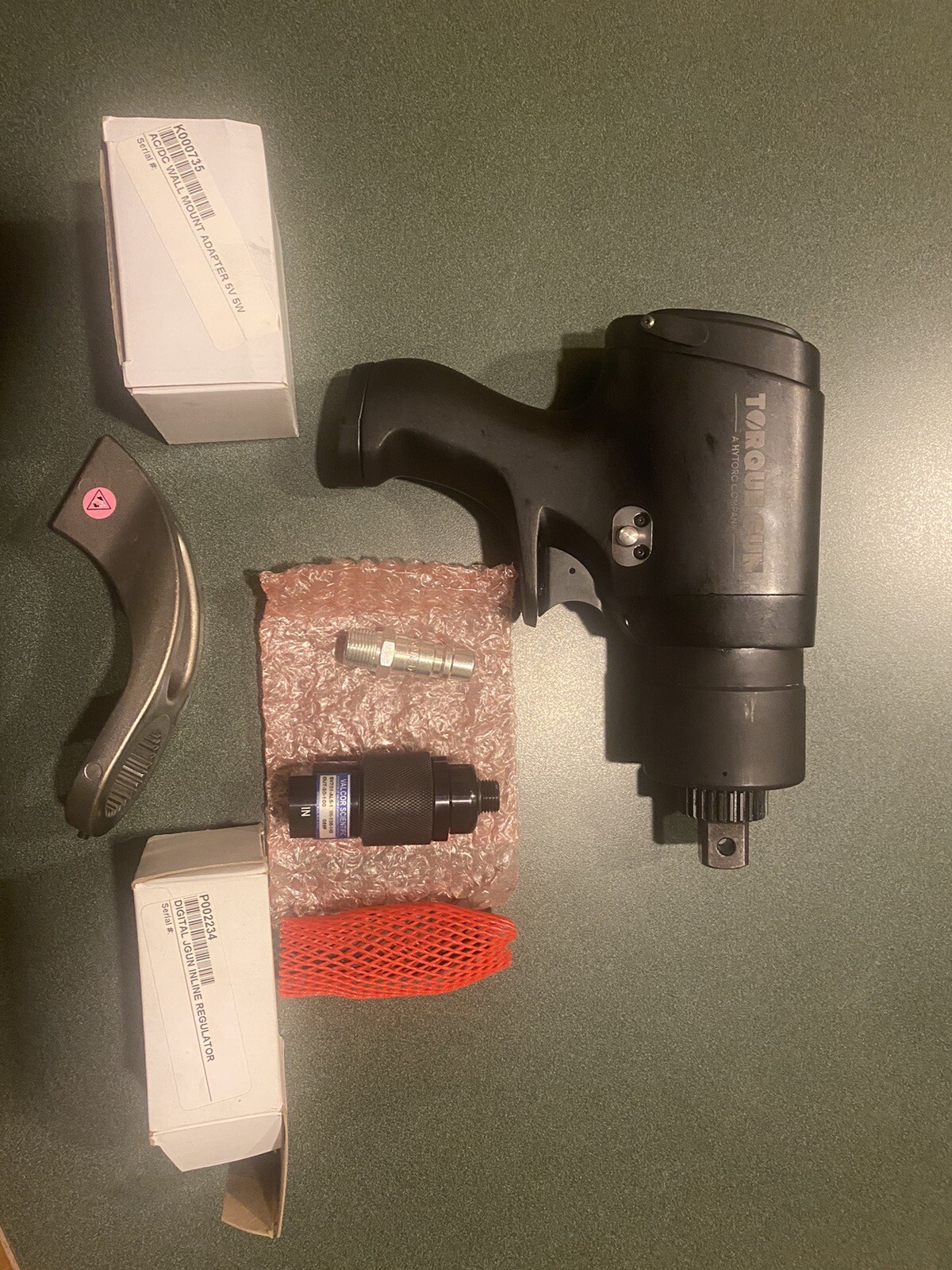 Hytorc JGUN-D.5 Digital Pneumatic Torque Gun 135-500 Ft. Lbs. w/ Case ...