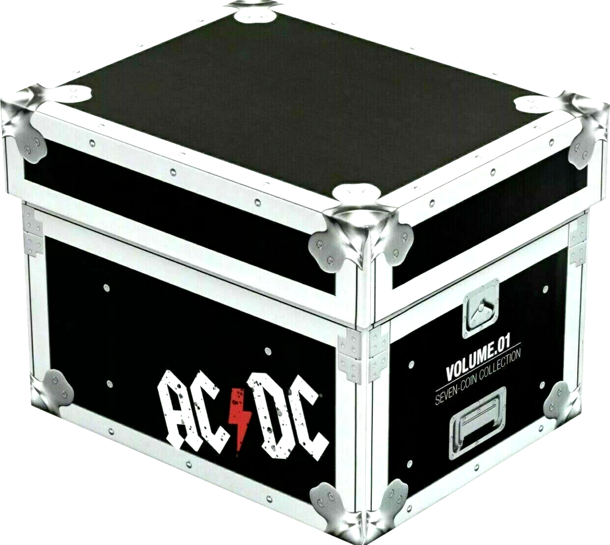 AC/DC 2020/2021 Seven 7 Coin Collection 20c Coloured UNC Coin Set Album ...
