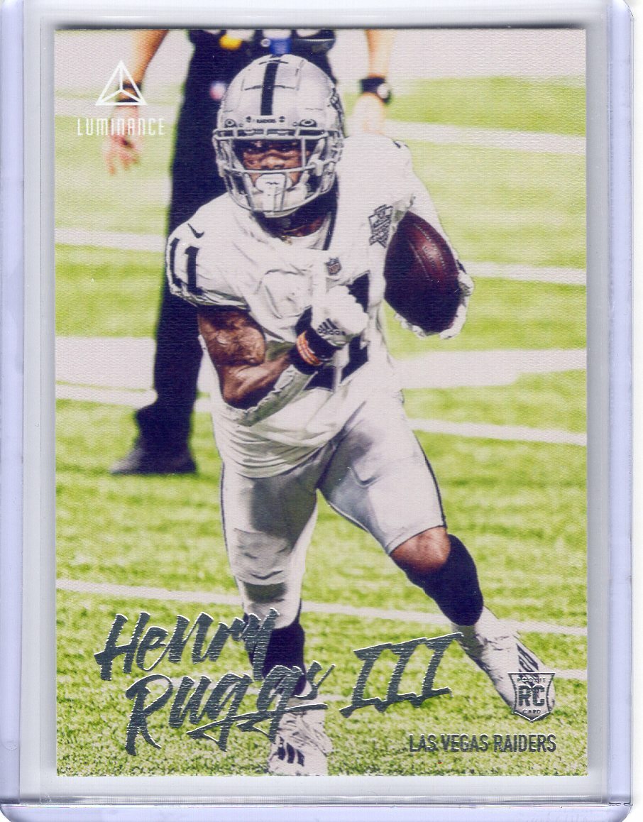 HENRY RUGGS III 2020 Panini Chronicles LUMINANCE ROOKIE CARD #212 ...