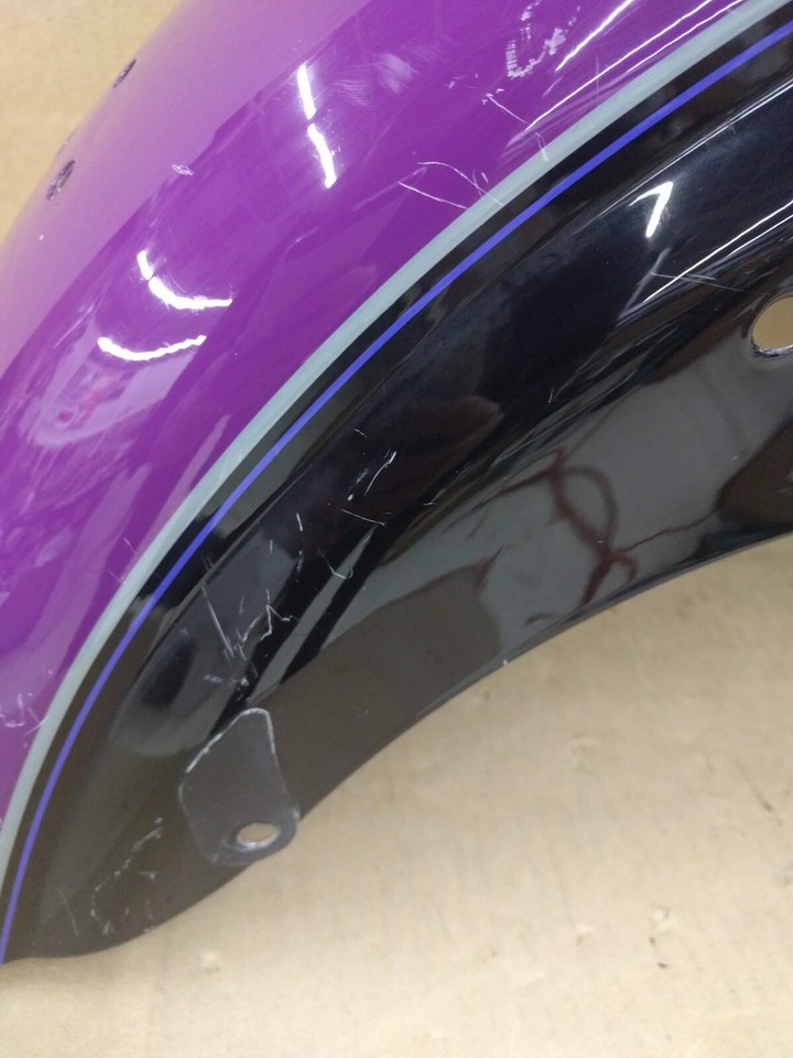 1996? Harley-Davidson Dyna Low Rider Rear Fender Purple And Black | eBay