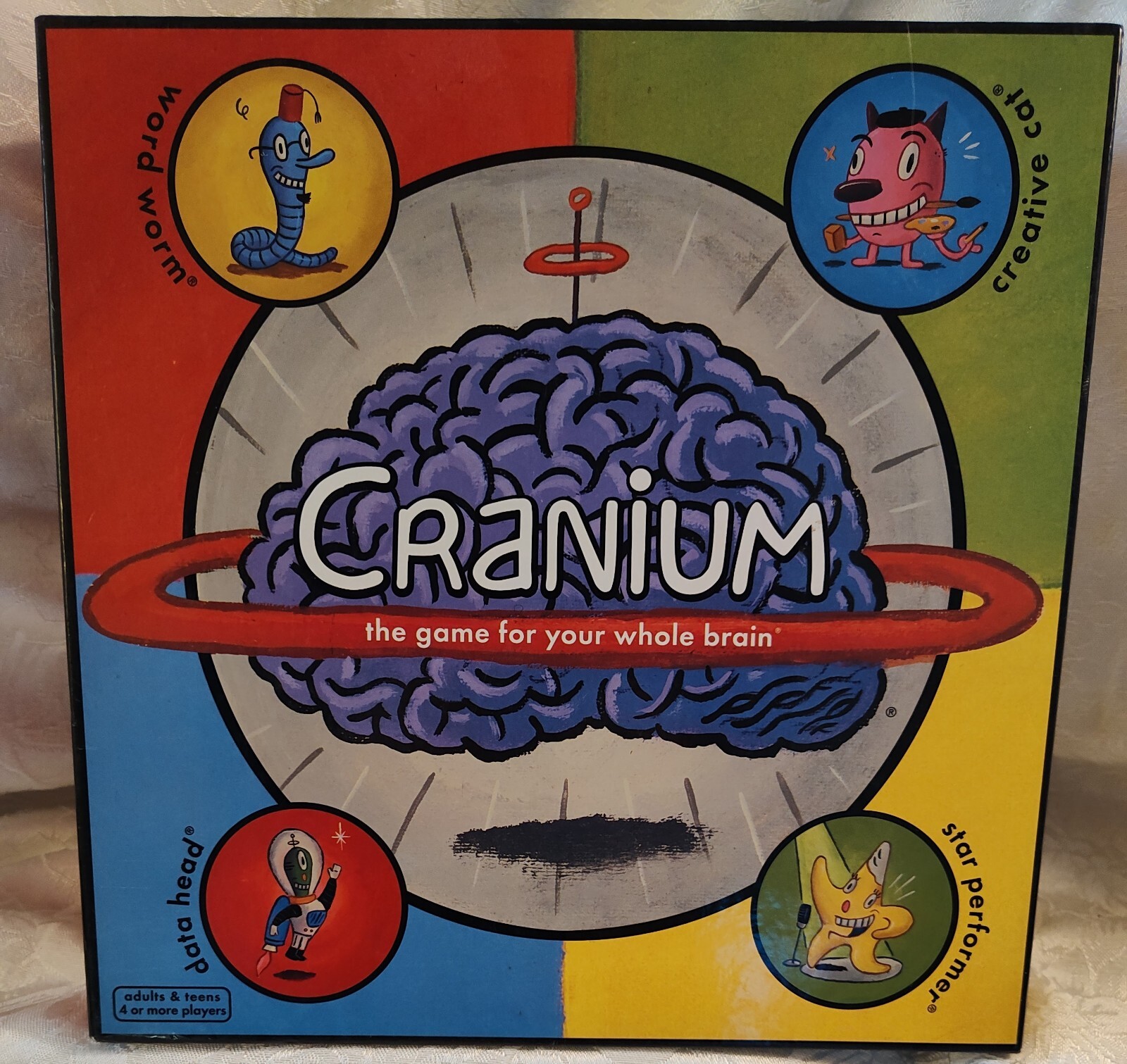 Cranium The Family Fun Board Game 2002 Edition Complete (Clay is Dried ...