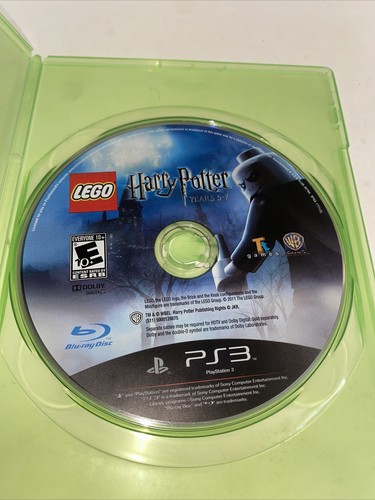 PS3 LEGO Harry Potter: Years 5-7 (Sony PlayStation 3, 2011) Disk Only ...