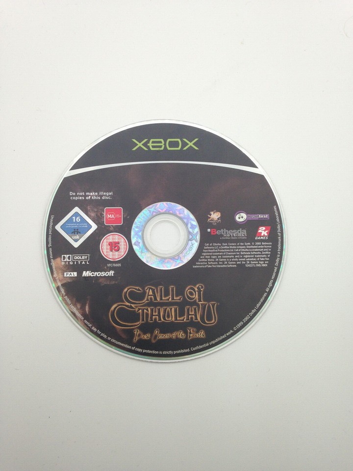 Microsoft Original Xbox Disc Only Video Games - Multi Buy Offer ...