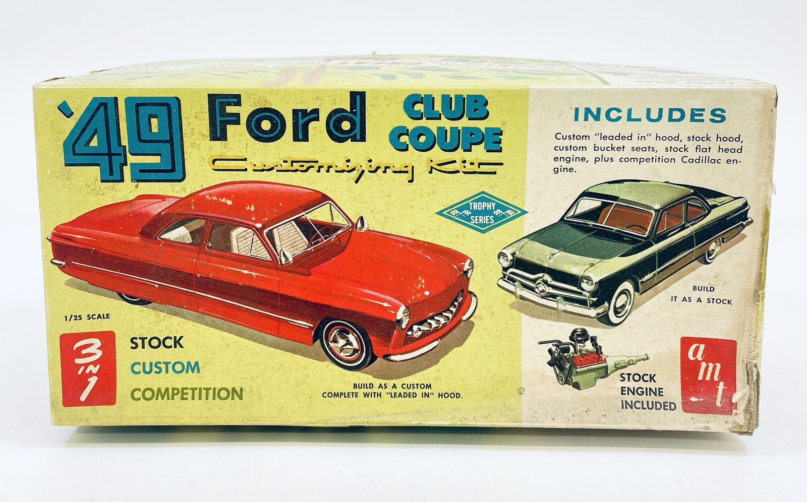 AMT '49 Ford Club Coupe Customizing Kit 1:25 Plastic Model Kit T149 | eBay