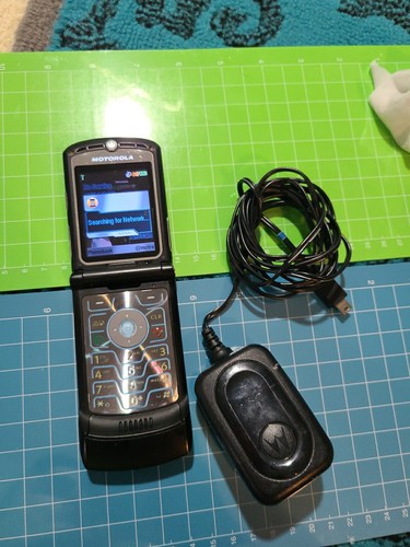 Motorola RAZR Flip Phone (V3) Black For Vintage Collector | eBay