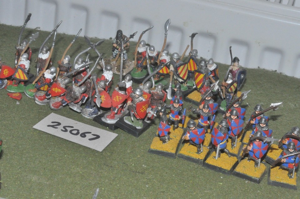 25mm medieval / english - billmen 40 figures - inf (25067) | eBay