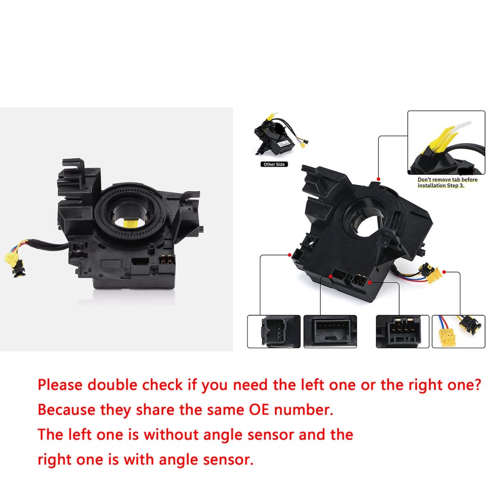 Steering Wheel Clockspring for Chrysler Dodge Jeep 5156106AF 5156106AD ...