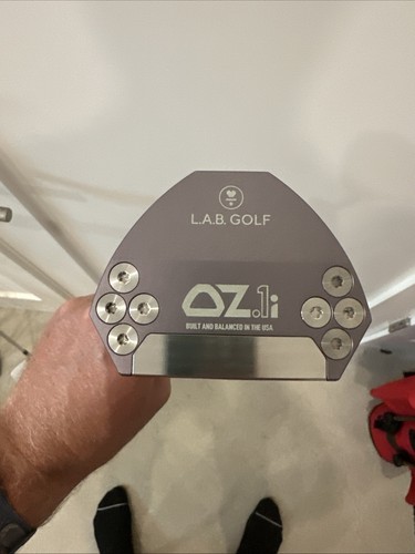 LAB Golf OZ.1i Putter Counterbalanced 37.5 Length 75 Lie RH W/Gears ...