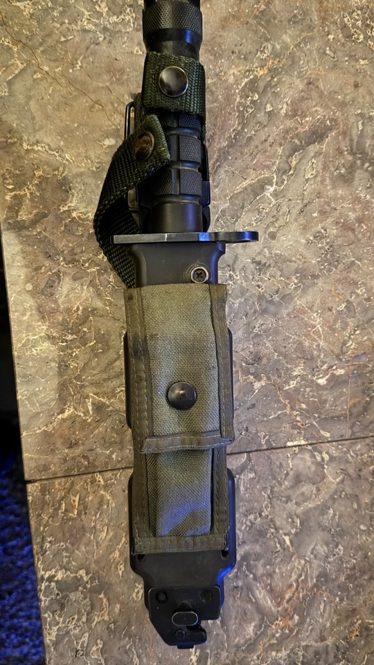 Buck 188 M9 Phrobis III W/ Sheath Combat knife Bianchi Holster | eBay