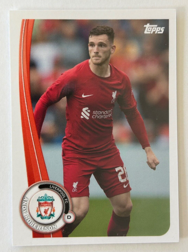 Topps Official Liverpool FC Fan Set - ANDREW ROBERTSON Base Card LI-4 ...