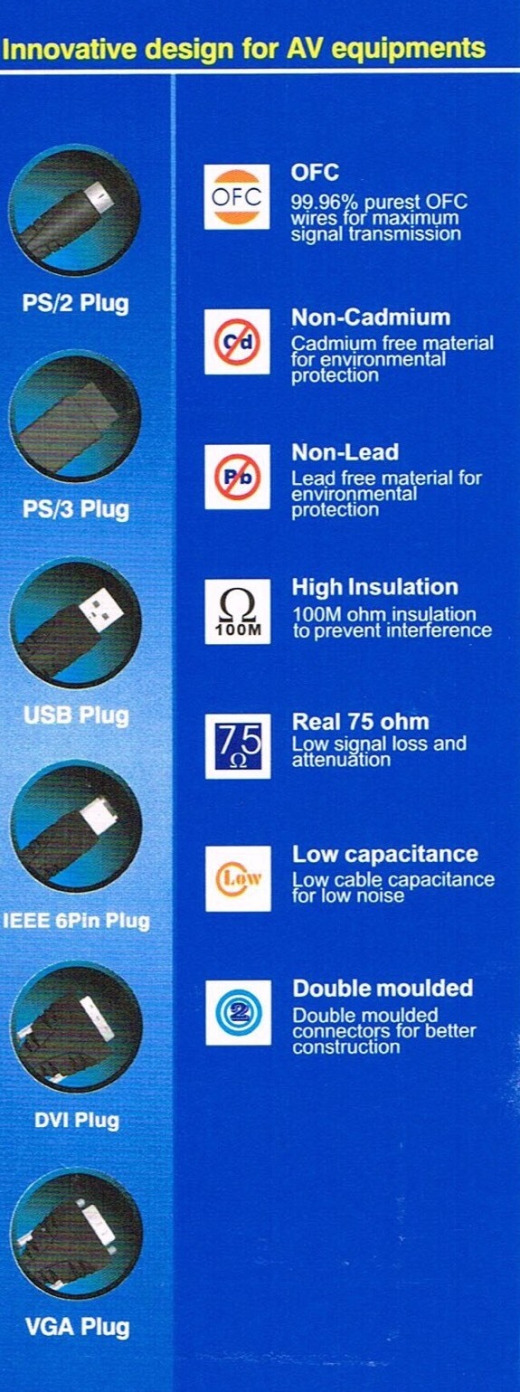Digitech USB Extension Cables 0.5m A Male to A Female Plugs, WC7708 ...