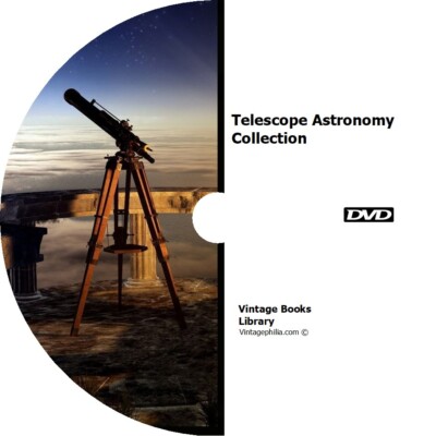 TELESCOPES OBSERVATORY ASTRONOMY 40 BOOKS on DVD STARS SPACE LIBRARY HISTORY | eBay