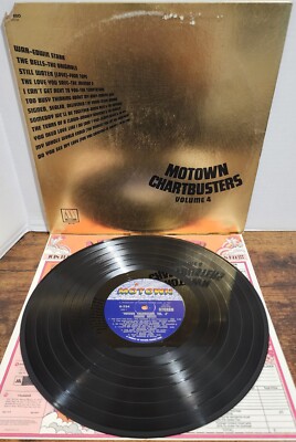 Motown Chartbusters Volume 4 Vinyl LP Motown MS734 1971 Original ...