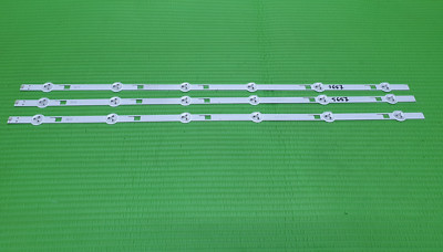 FULL LED BACK LIGHT ARRAY SET FOR TOSHIBA 32W2433D LED TV Core 32" 6PKG ...