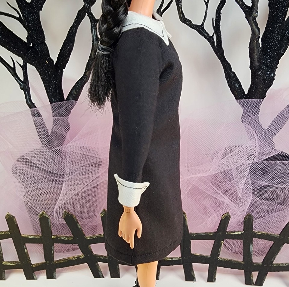 Wednesday Addams Dress for Barbie | eBay