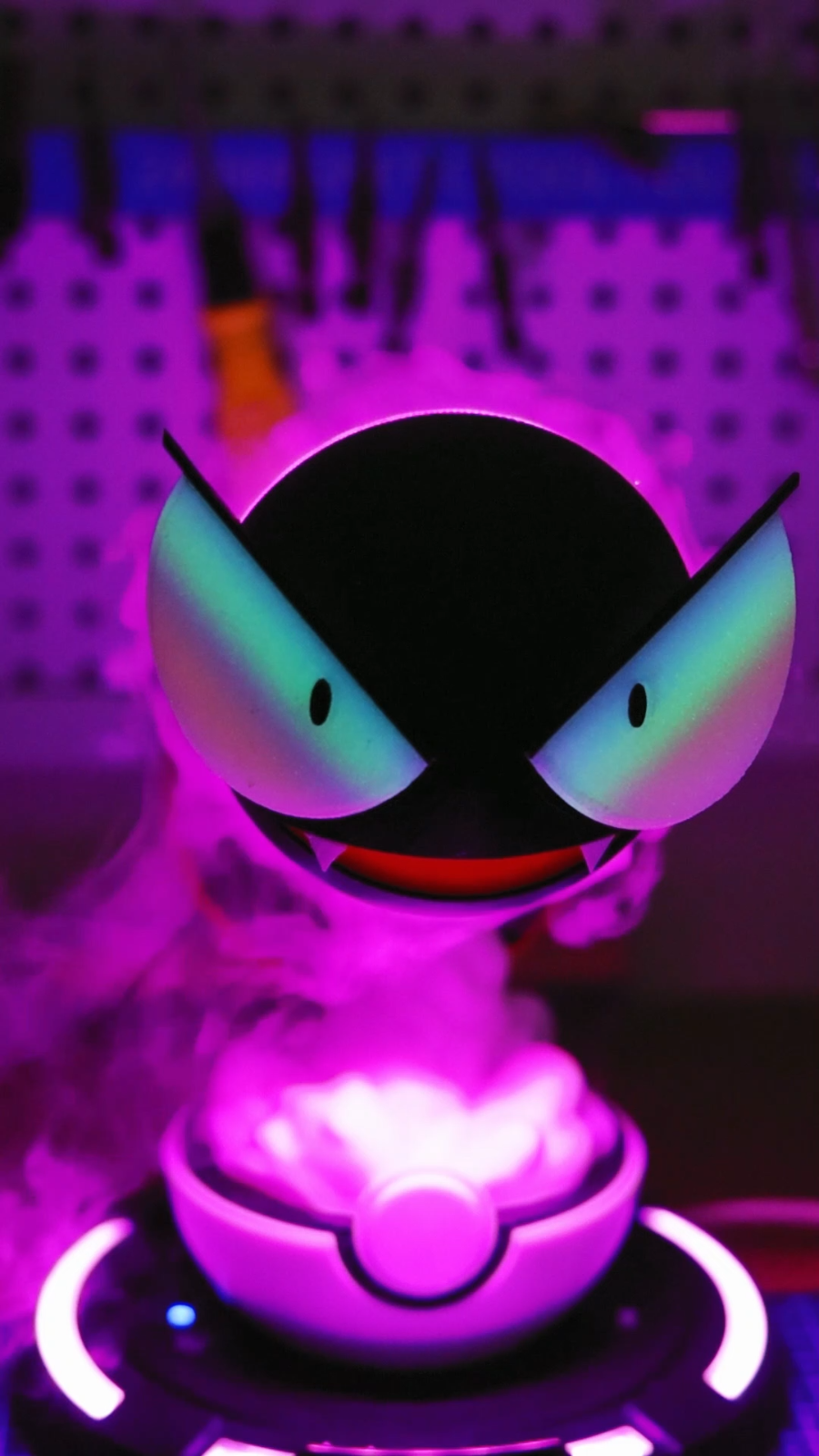 Gastly 3D Printed Pokemon Luminous New 2.1 Humidifier Cool Desk Decor ...