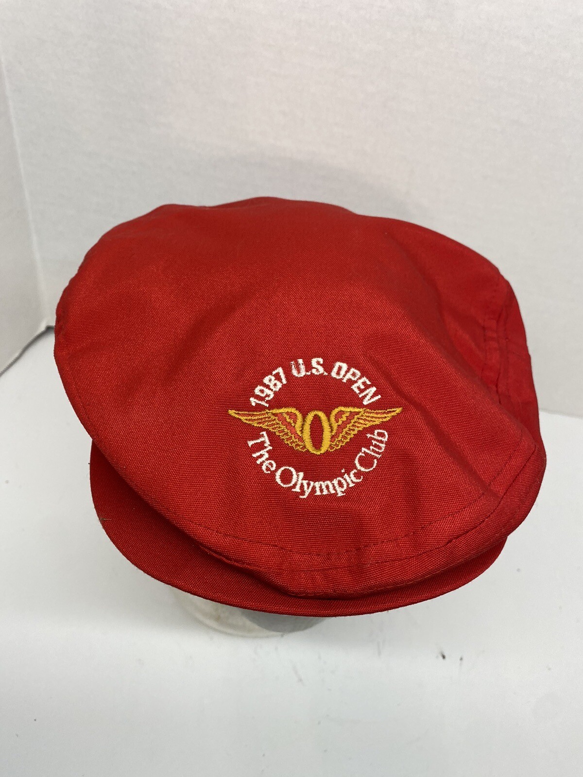 Vintage 1987 US Open The Olympic Club Flat Cap Cabbie… - Gem
